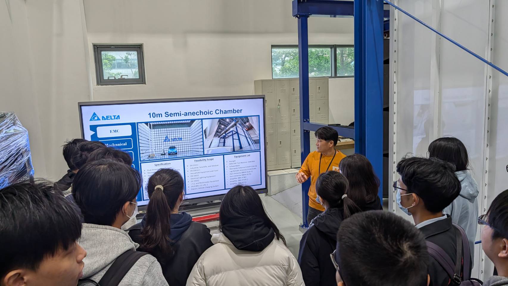 CYCU Electrical Engineering Department Visits Delta Electronics for ...